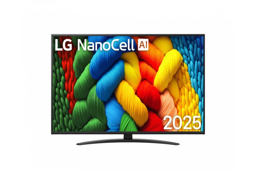 Televizor LG 50NANO81A3A/NanoCell/50"/4K Ultra HD/smart/webOS 25/crna
