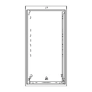 FR ELECTROLUX AEG ZANUSSI frizider vrata 2256555018 - 2256555018