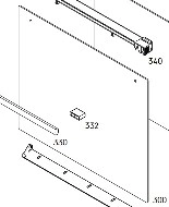 ste ELECTROLUX AEG ZANUSSI staklo vrata spoljasnje 5613093102 - 5613093102
