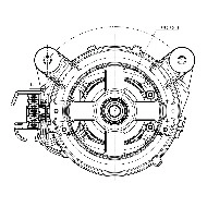 pogonski motor ELECTROLUX AEG ZANUSSI ves masine 140137951012 - 140137951012