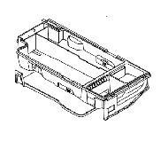 ladica ELECTROLUX AEG ZANUSSI dozirne posude 4055951711 - 4055951711