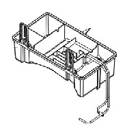 FR ELECTROLUX AEG ZANUSSI posuda kondezata kompresora 4056003009 - 4056003009
