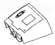 PANEL MASKA ELECTROLUX AEG ZANUSSI PREDNJA KOMPLET - 1929617106