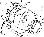 kada ELECTROLUX AEG ZANUSSI zadnji deo kade 1321570507 - 1321570507