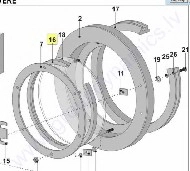 OSOVINA ZAKLJUCAVANJA VRATA PRO PRIMUS FX - 2001078