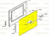 ste ELECTROLUX AEG ZANUSSI staklo vrata rerne spoljnje 3578503 - 3578503454