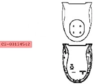 mka SEB TEFAL ROWENTA KRUPS epilator depilator kuciste CS-00134542 - CS-00134542