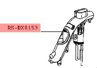 mka SEB TEFAL ROWENTA KRUPS pegla na paru prednji deo tela drska i pumpica prskalica - RS-DX0153