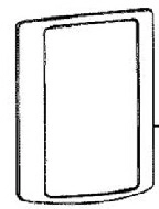 mka SEB TEFAL ROWENTA KRUPS kafe aparat EA prednja maska MS-0A01382 - MS-0A01382