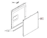 MS ELECTROLUX AEG ZANUSSI CEONI SPOLJNJI LIM VRATA 1560285866 - 1560285866