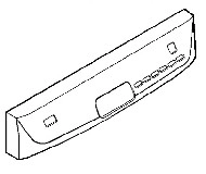 MS ELECTROLUX AEG ZANUSSI maska ceona sa ruckom vrata ESF46010 - 1529288118/1529288126/4055344768