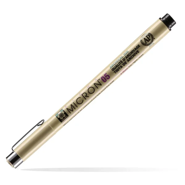 Pigma Micron 05, liner, black, 0.45mm