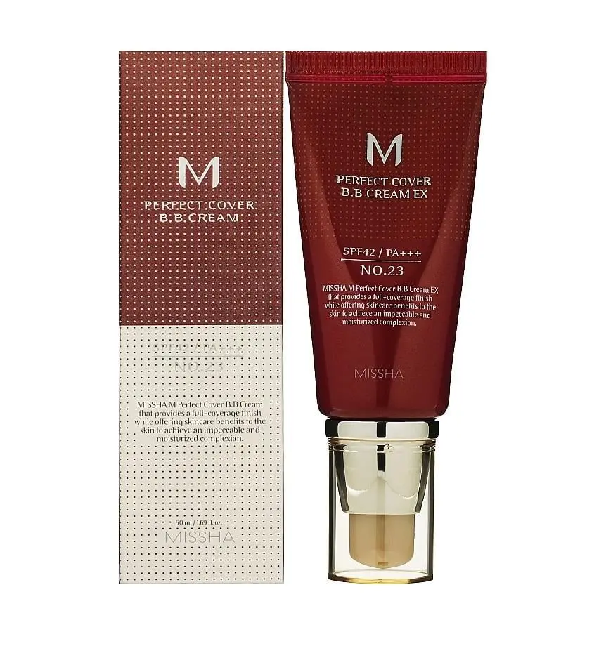 MISSHA M Perfect Cover BB krema br. 23, prirodna bež boja 50 ml