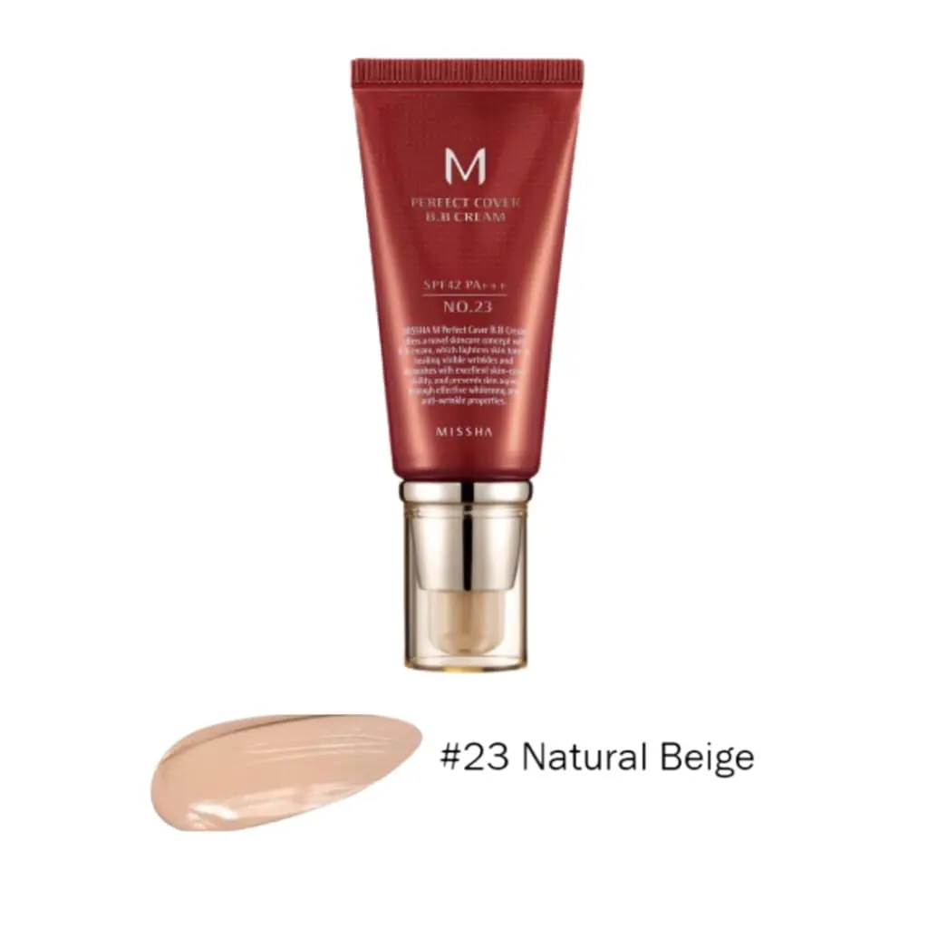 Missha BB krema M Perfect Cover 23 Natural Beige, 50ml