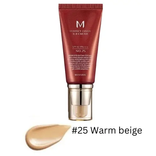 MISSHA Perfect Covering BB krema br. 25 toplo bež SPF42 PA+++ 50ml