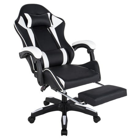 Trick gejmerska stolica storm crno bela ( 876 STORM BELA )