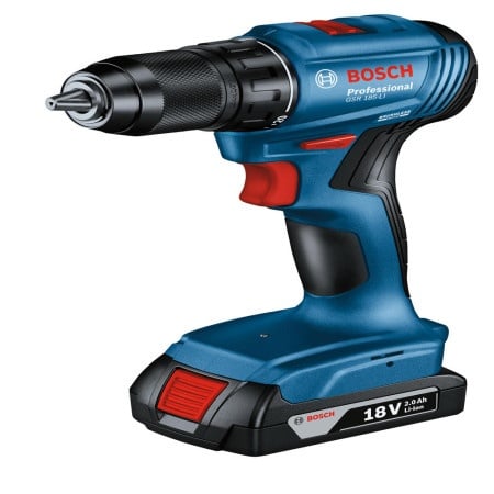 Bosch GSR 185-Li Akumulatorska bušilica - odvrtač 18V, 2x2,0 Ah + kofer 06019K3000 ( 06019K3000 )