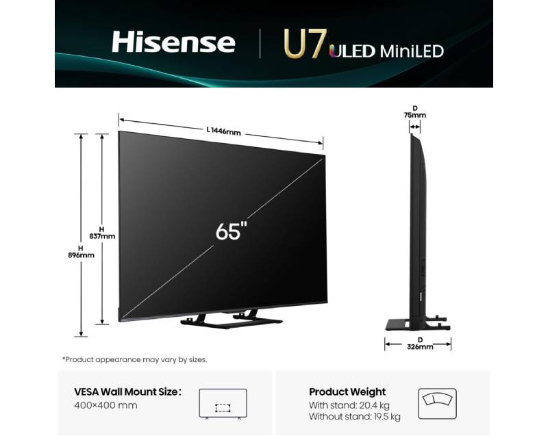 65 inča 65U7Q ULED 4K UHD Smart TV