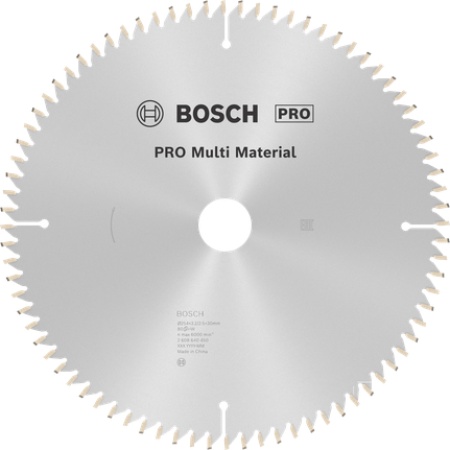 Bosch list kružne testere multi material 254 x 30 x 3,2 mm 80 ( 2608640450 )