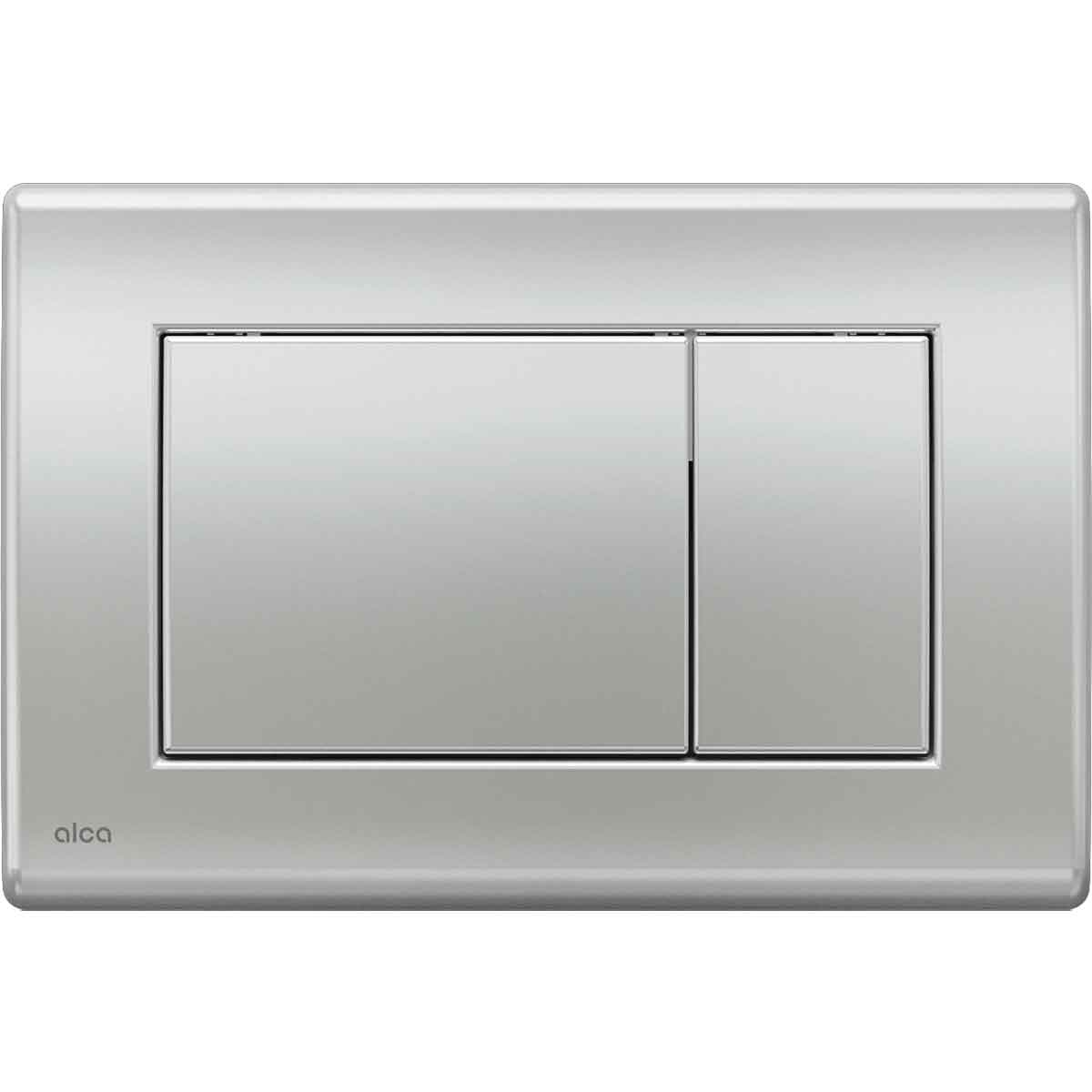 Tipka vodokotlica BASIC KOCKA M272 - hrom mat