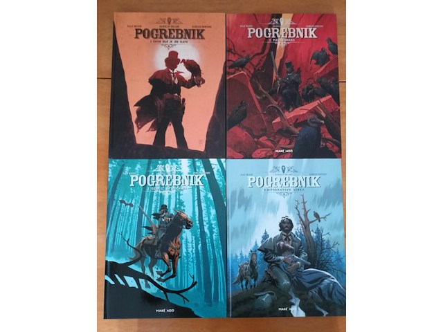 . Pogrebnik (Makondo) 1-4 (pojedinačni albumi)