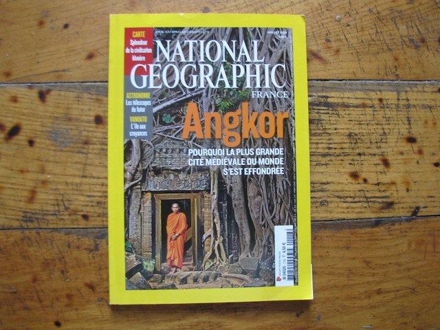 NATIONAL GEOGRAPHIC JUILLET 2009 - ANGKOR
