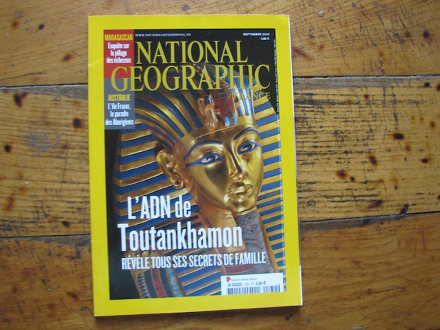 NATIONAL GEOGRAPHIC SEPTEMBRE 2010 - TOUTANKHAMON