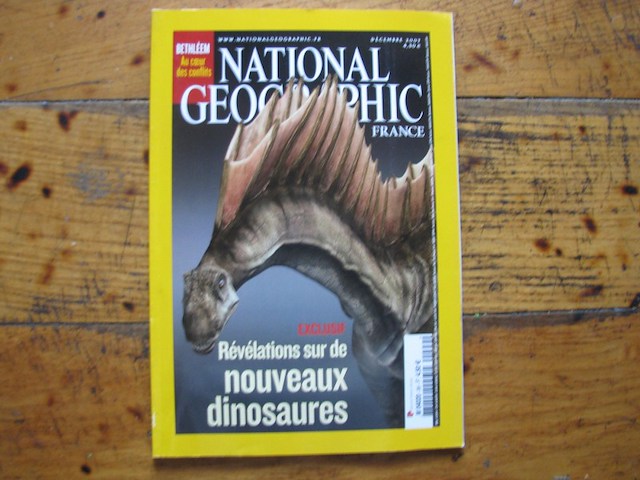 NATIONAL GEOGRAPHIC DECEMRE 2007-DINOSAURES