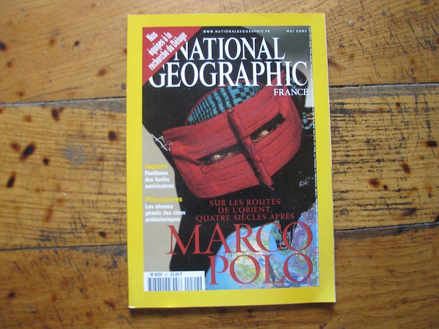 NATIONAL GEOGRAPHIC MAI 2001 - MARCO POLO
