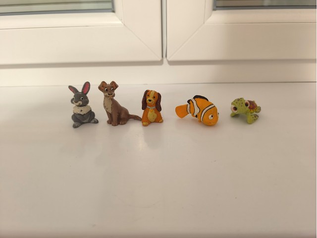 Bambi, Nemo, Bully, Disney figurice