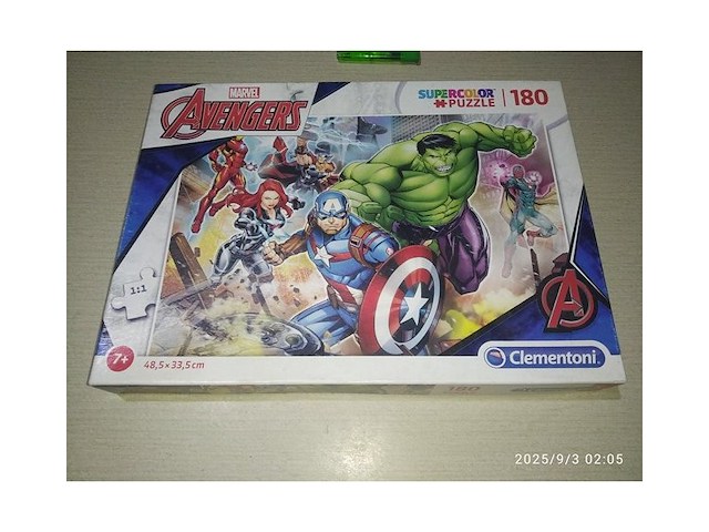 CLEMENTONI PUZZLE 180 AVENGERS