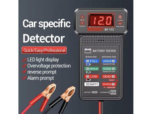 Tester akumulatora sa LCD displejem