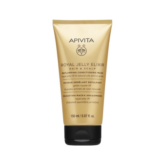 Apivita Royal Jelly Elixir revitalizujuća maska za volumen i mekoću kose 150ml