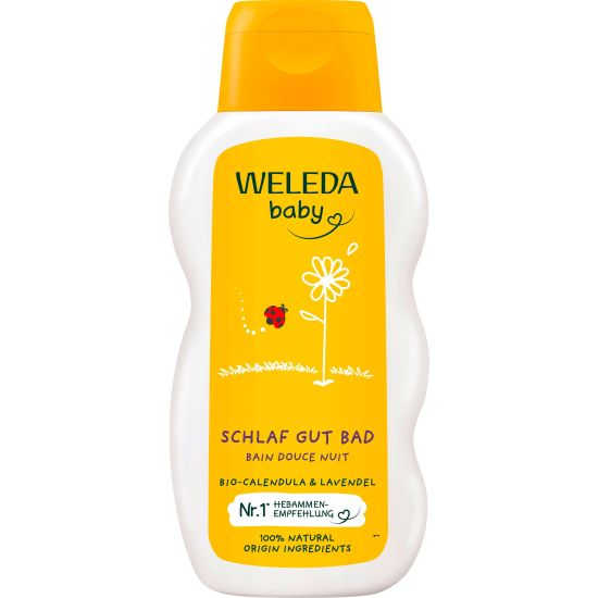 Weleda Baby Kupka za spavanje za bebe s organskim nevenom i lavandom 200ml