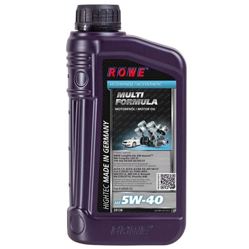 Rowe Multi Formula 5W-40 1l
