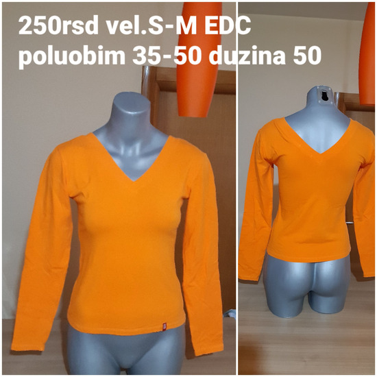 EDC by Esprit Ženska Majica Dugih Rukava