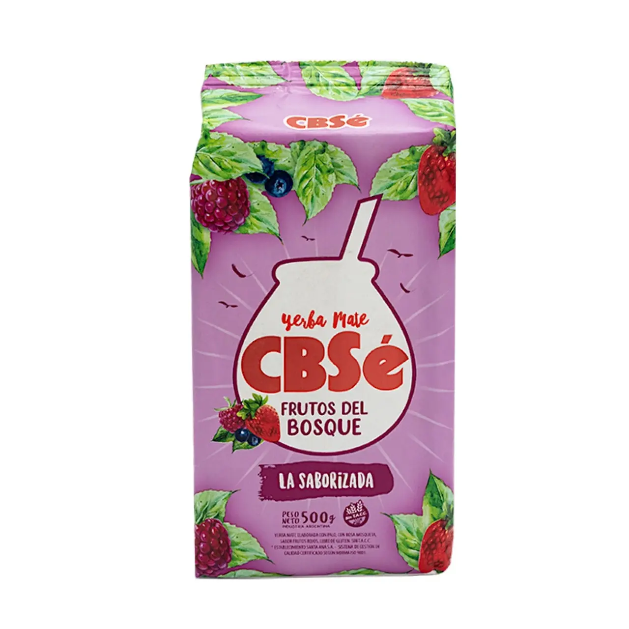 CBSe Frutos del Bosque Yerba Mate čaj, 500g