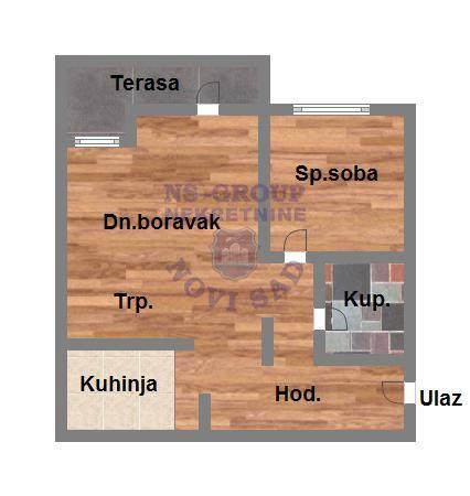 Dvosoban stan na prodaju, 49m2, 139.900€