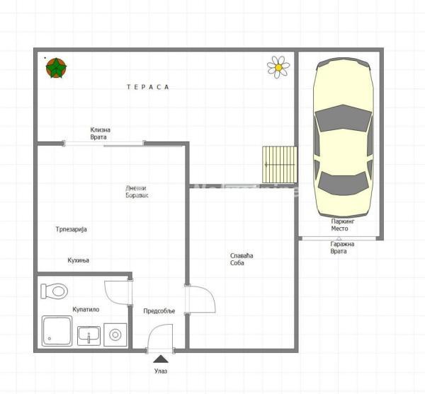 Jednoiposoban stan na prodaju, 30m2, 72.100€