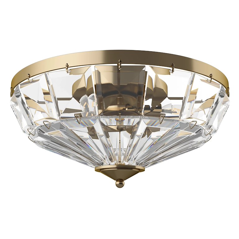 Maytoni Facet plafonska lampa zlatna-staklo E14x4 60W