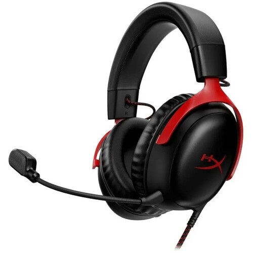 HYPERX Cloud III, Gaming slusalice, black/red (727A9AA)