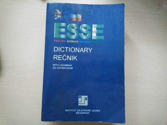 ESSE Dictionary recnik sa gramatikom englesko-srpsko-en