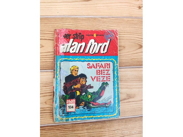 Alan Ford-Safari bez veze,broj 134