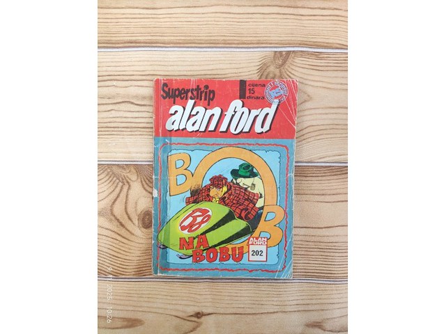 Alan Ford-Bob na bobu,broj 202