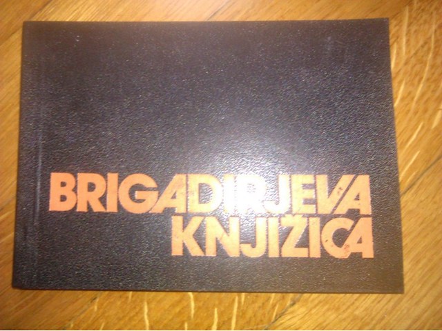 Brigadirjeva knjizica - ORA - 1977.