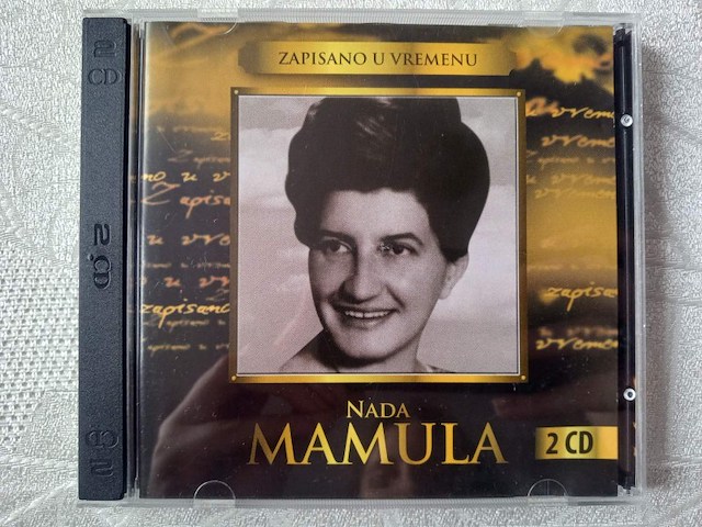 Nada Mamula Zapisano U Vremenu CD