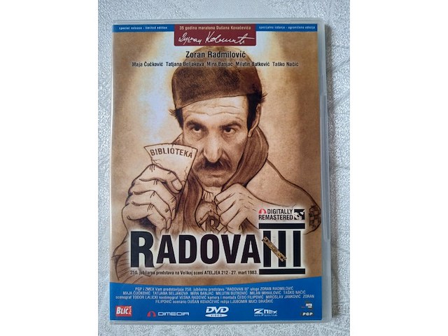 Radovan III DVD