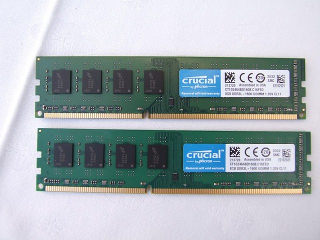 Crucial 16Gb DDR3 1600MHz