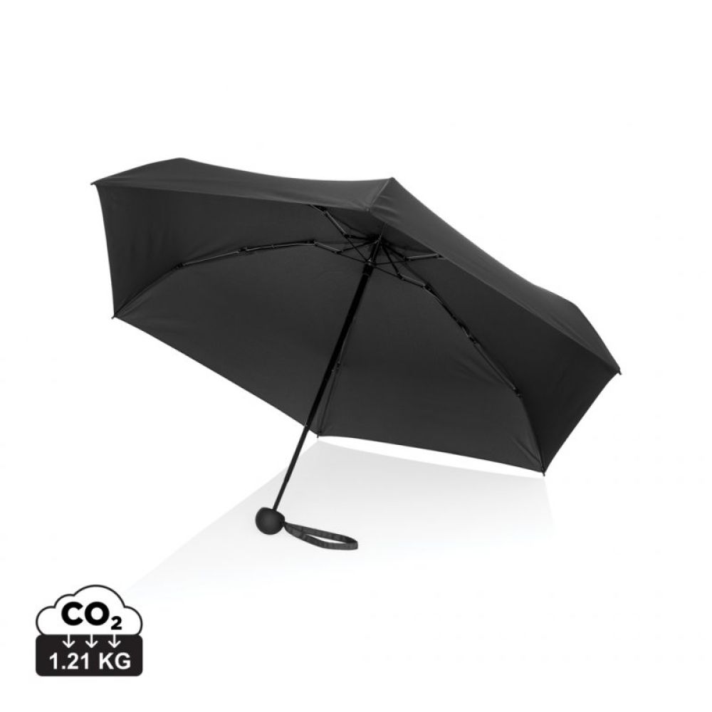 19.5" Aware™ RPET super mini manual 190T Pongee umbrella