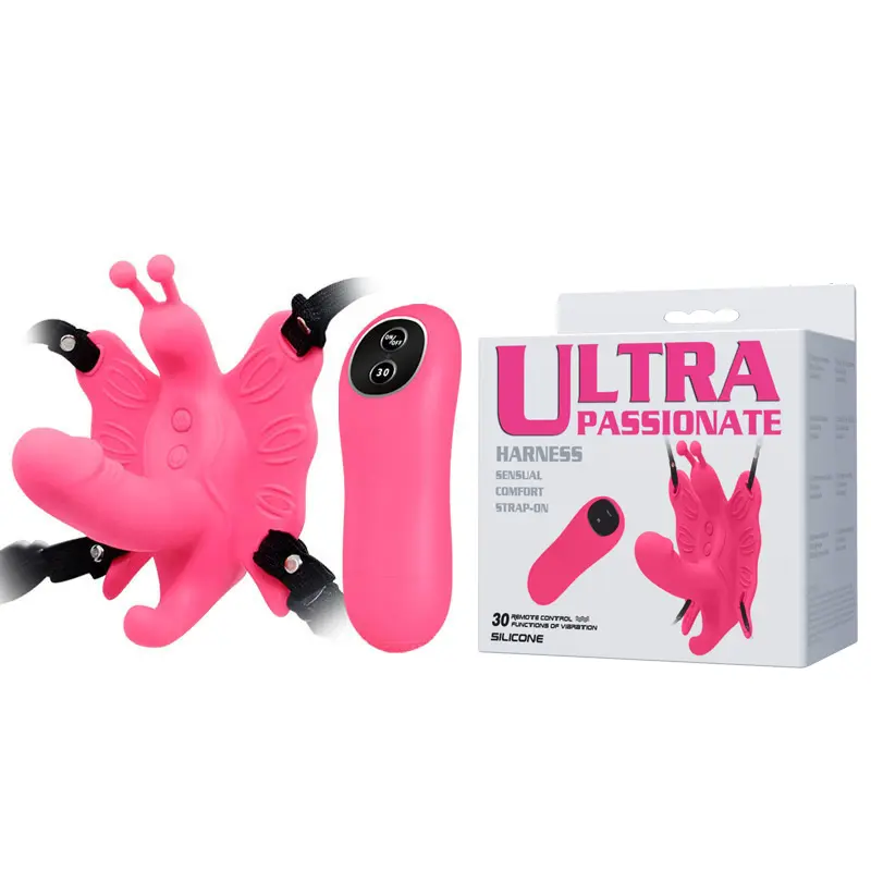 Super Butterfly Strap-On vibrator